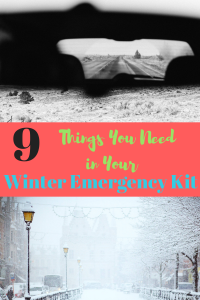 9 Things You Need in A Winter Emergency Kit Now - Thrifty Mommas Tips