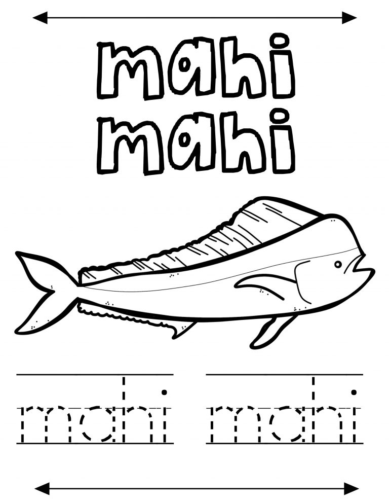 Ocean Food Chain Colouring Book - Thrifty Mommas Tips