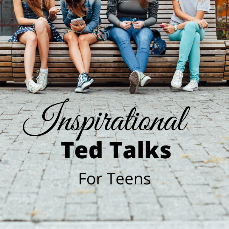 Inspirational TED Talks for Teens — Thrifty Mommas Tips