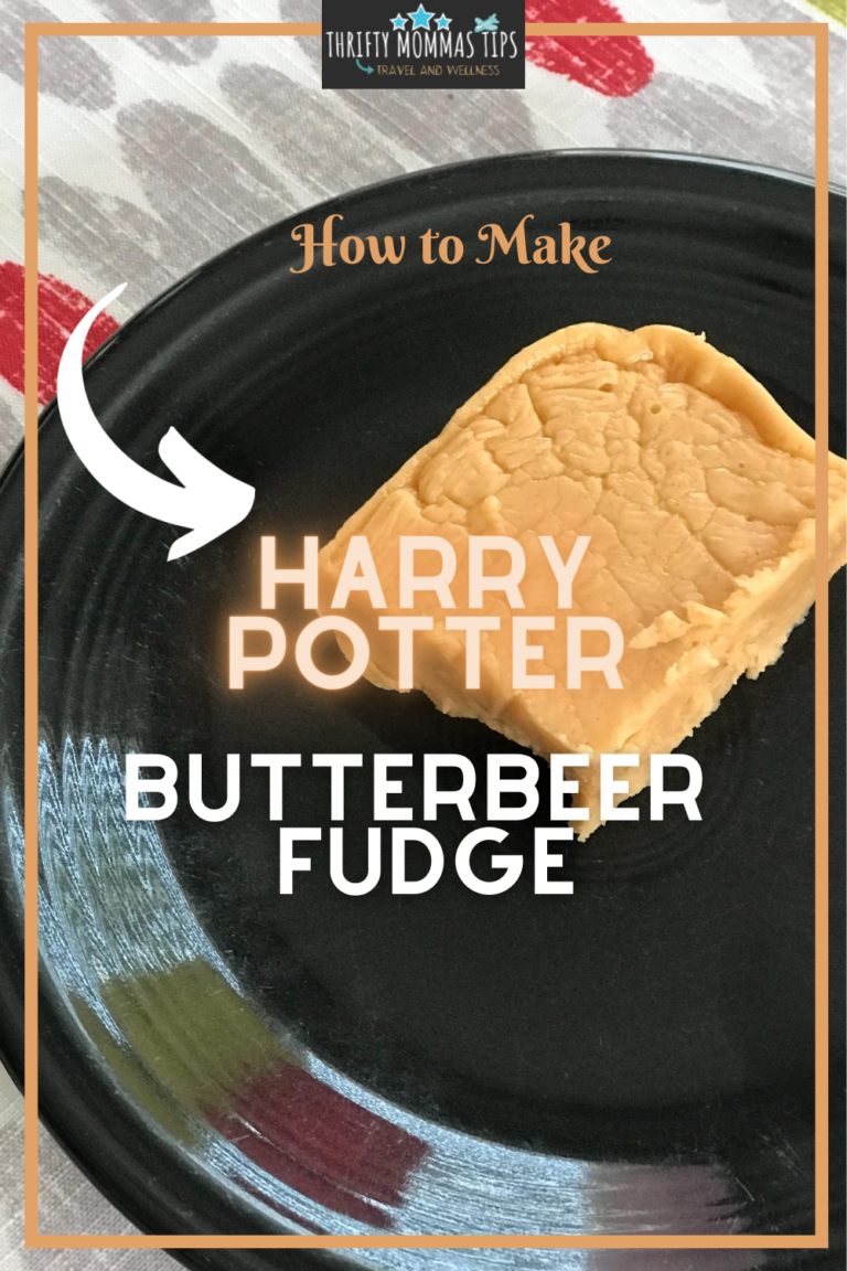 Creamy Harry Potter Butterbeer Fudge - Thrifty Mommas Tips